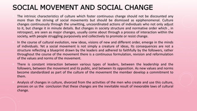 Social movements | PPTX