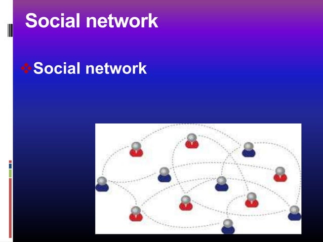 Social network | PPTX