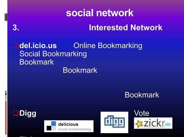 Social network | PPTX