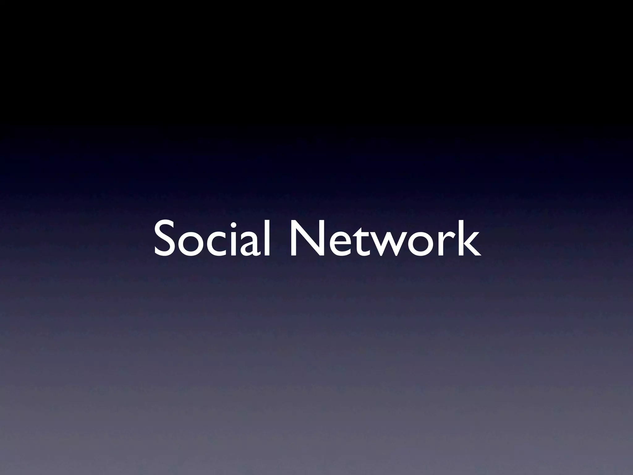 Social Network : TOPIC | PPT