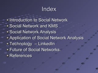 Social Network | PPT