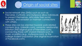 Social network | PPTX