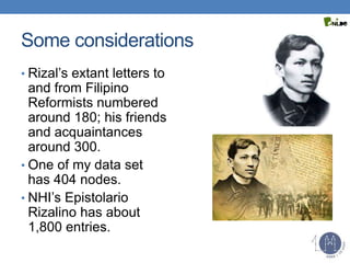 Social network analysis of Jose Rizal | PPTX