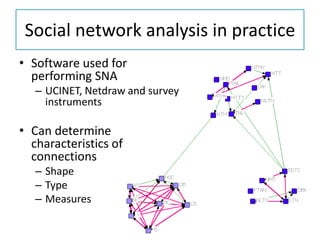 Social Network Analysis (SNA) | PDF