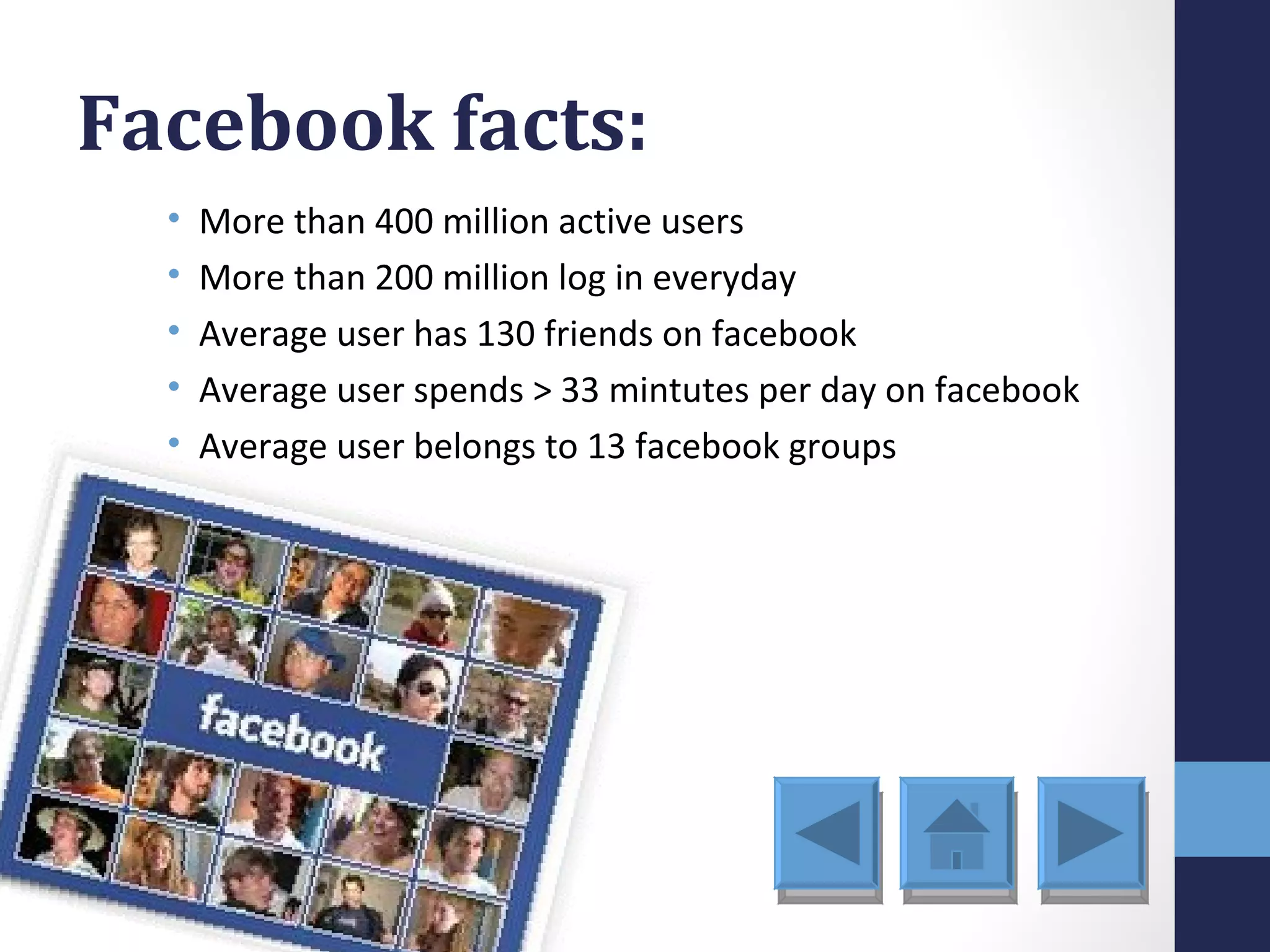 Social network facebook | PPT