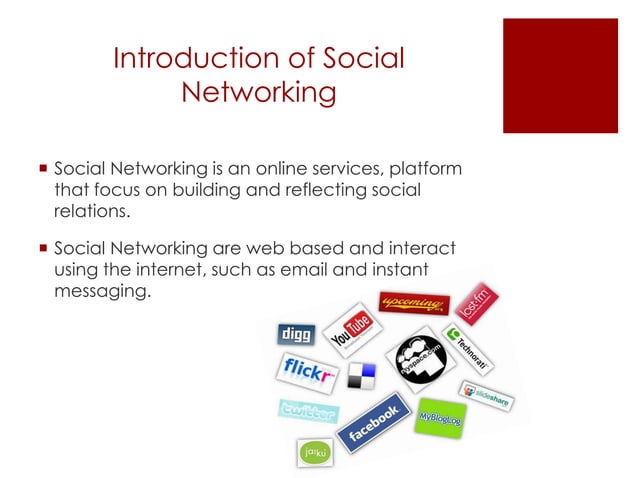 Social networking | PPTX | Social Networking | Internet