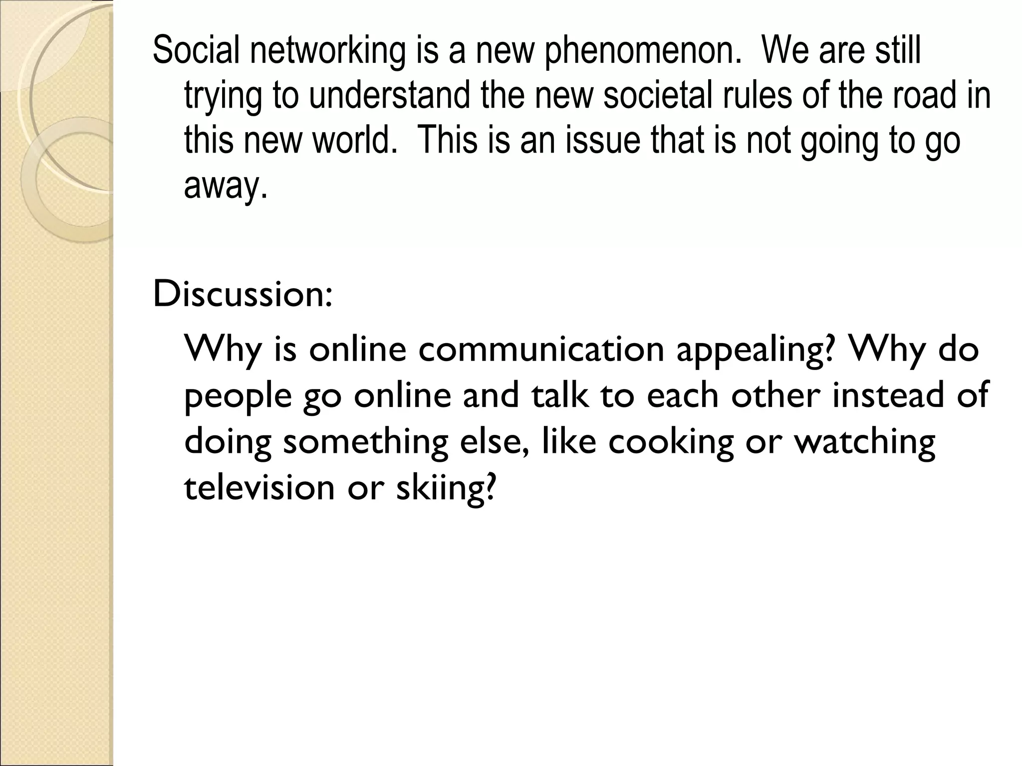 Social networking | PPT | Social Networking | Internet