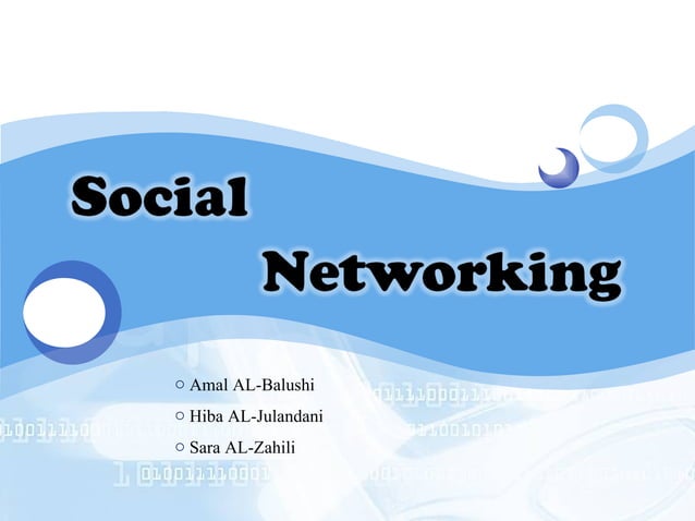 Social networking | PPT
