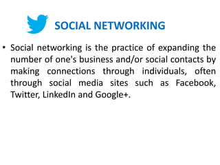 Social networking | PPT