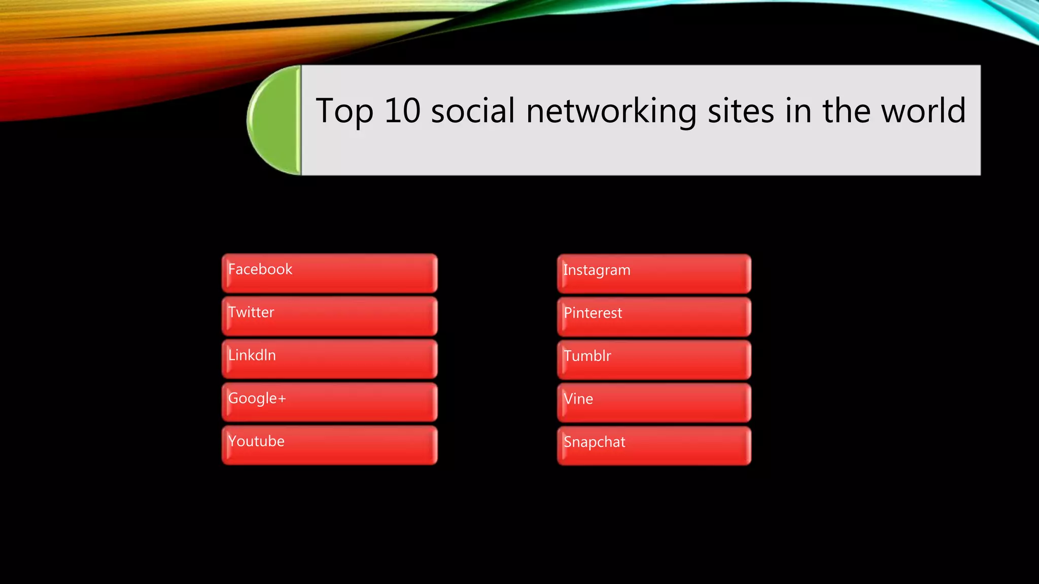Social networking | PPTX