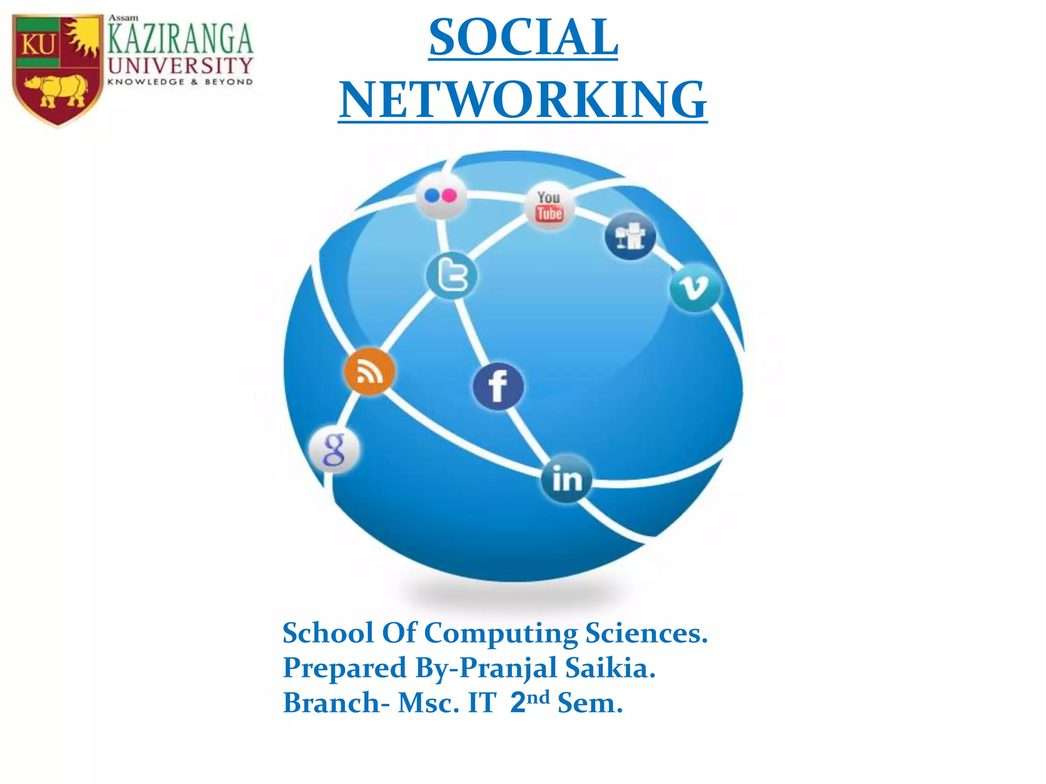 Social Networking Ppt