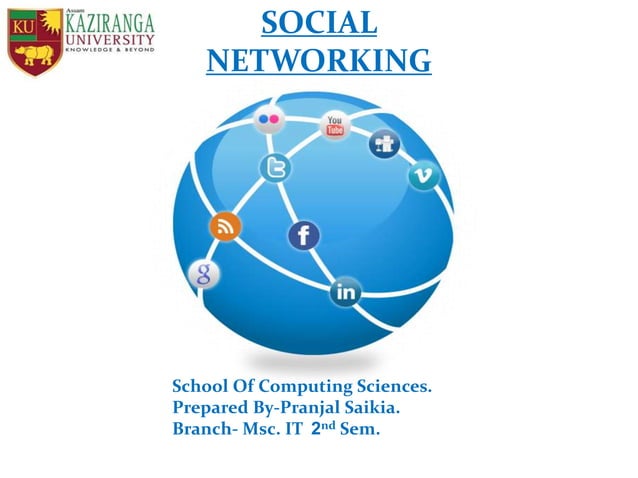 Social networking .ppt