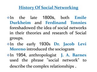 Social networking .ppt