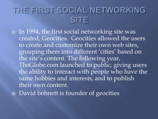 Social networking | PPTX