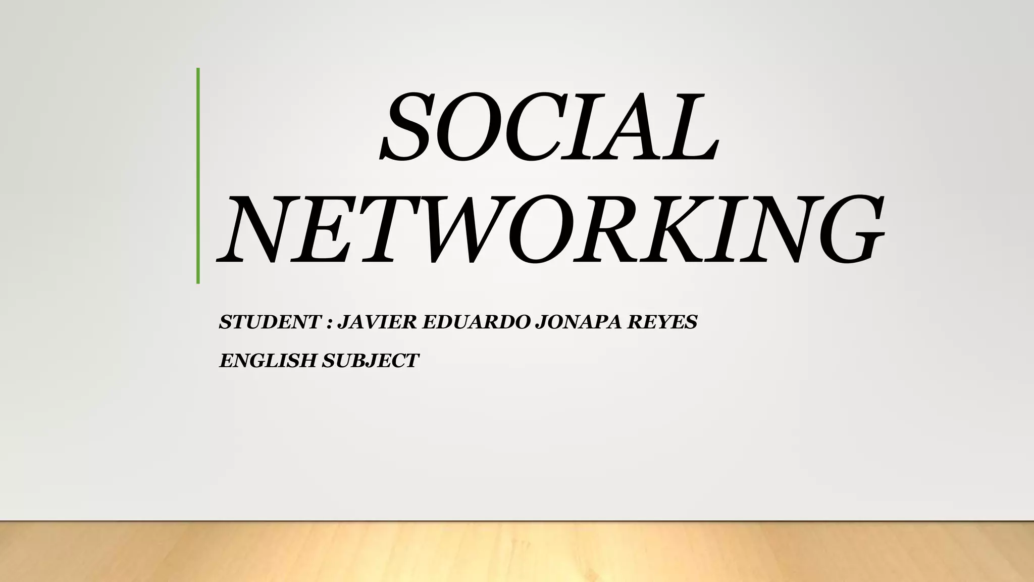 SOCIAL NETWORKING.pptx