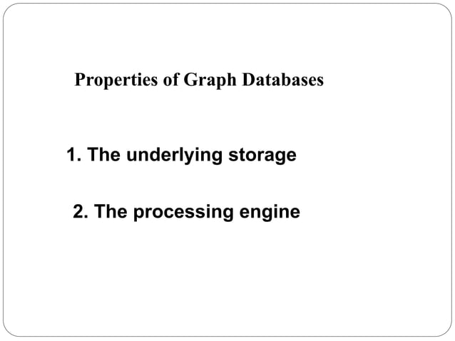 Graph databases | PPT