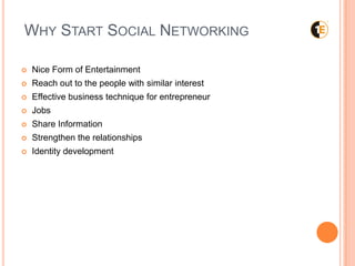 Social networking and its impact | PPTX