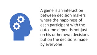 Social networking game theory | PPTX