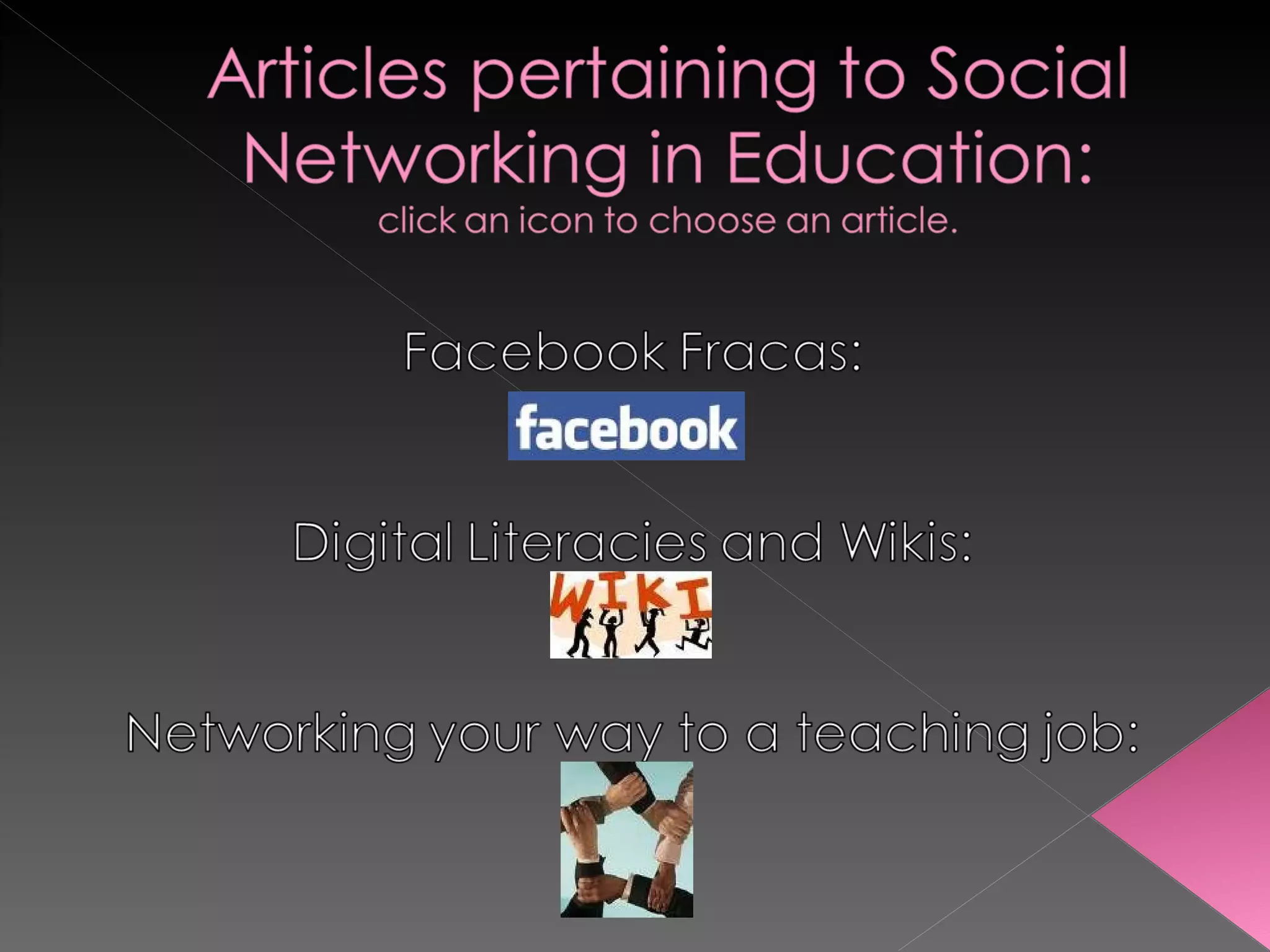 social networking in education. | PPT