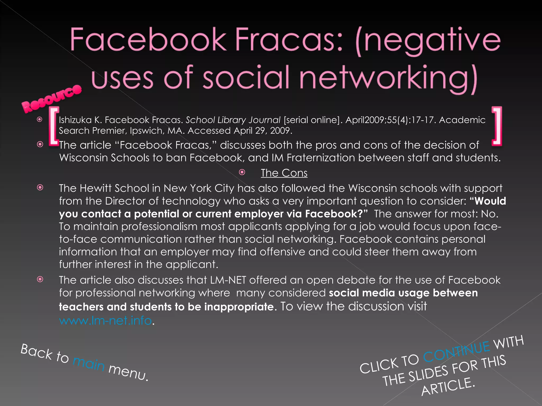 social networking in education. | PPT