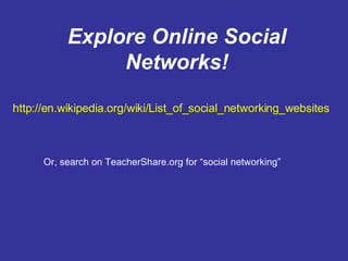 Social_Networking_lab_10_30a | PPT