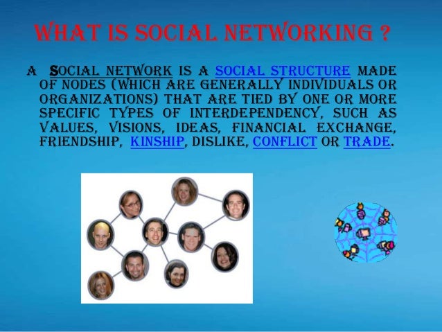 Social networking ppt
