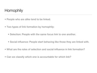 Social Networks and Computer Science | PPT