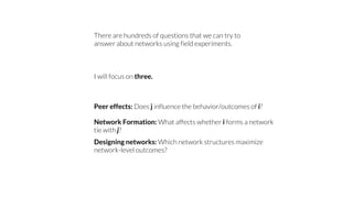 10 Network Experiments | PPT