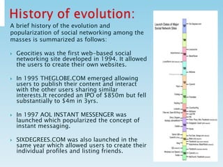Social networks and their effects | PPTX | Social Networking | Internet