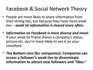 Social Network Theory & Analysis | PPTX