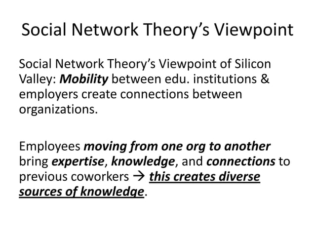 Social Network Theory & Analysis | PPTX | Social Networking | Internet