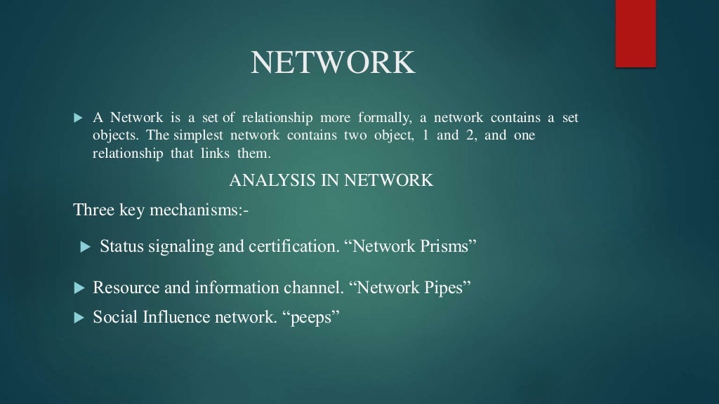 Social Network Theory