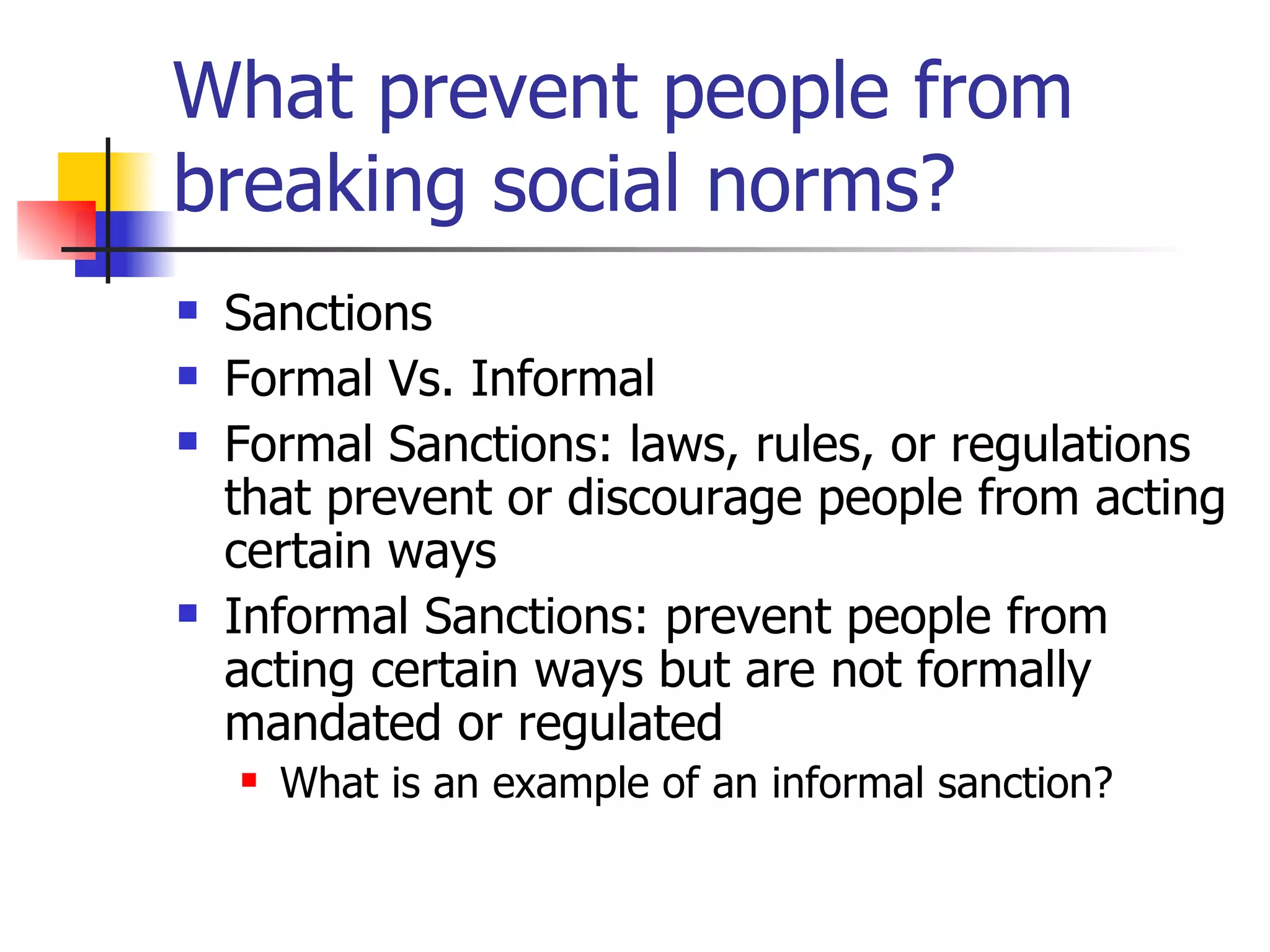 Social norms | PPT