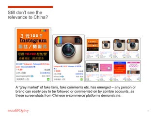 Social@Ogilvy China Platform Project - Instagram in China | PDF