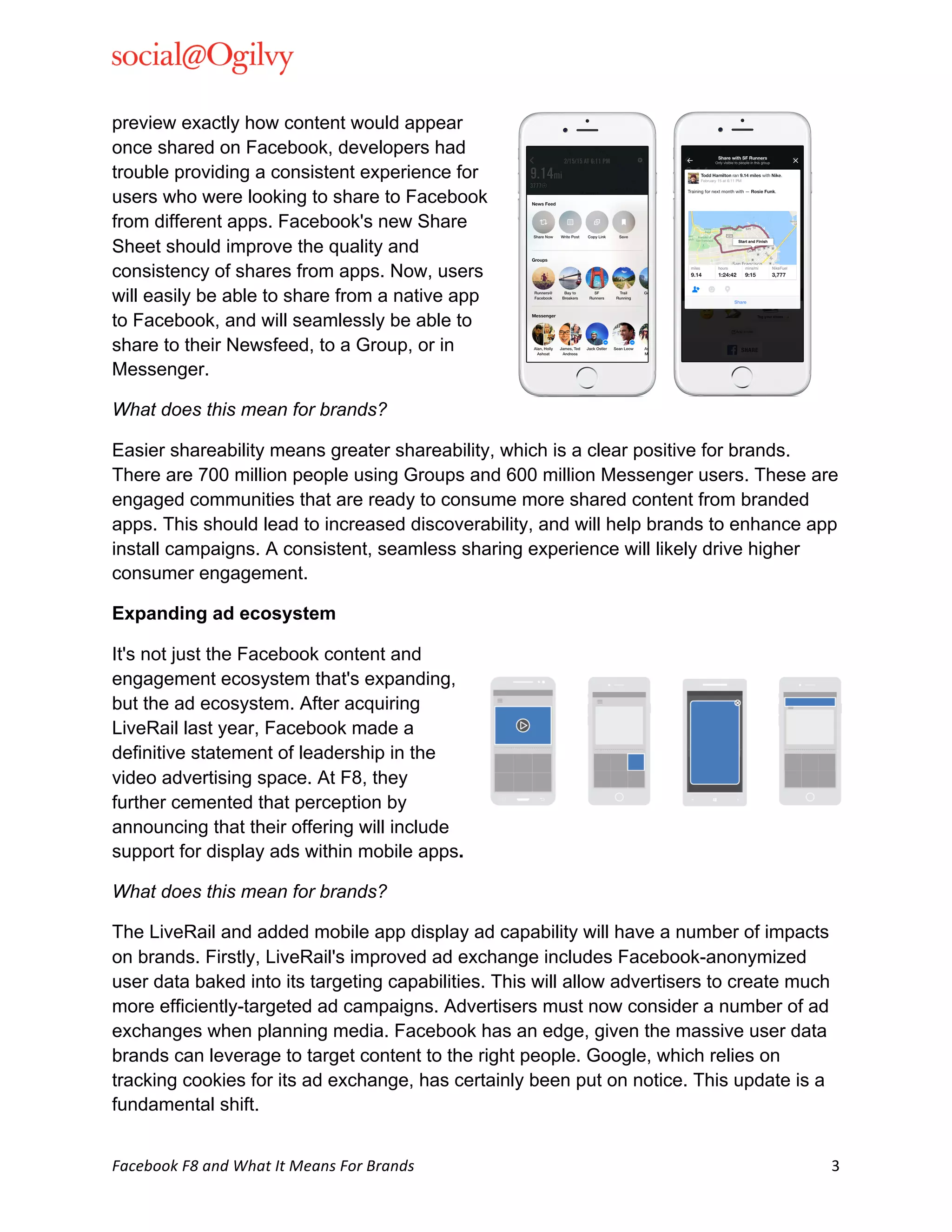 Facebook F8 and What It Means For Brands | PDF