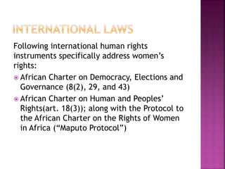 Women Rights | PPT