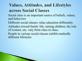 SOCIAL CLASS | PPTX