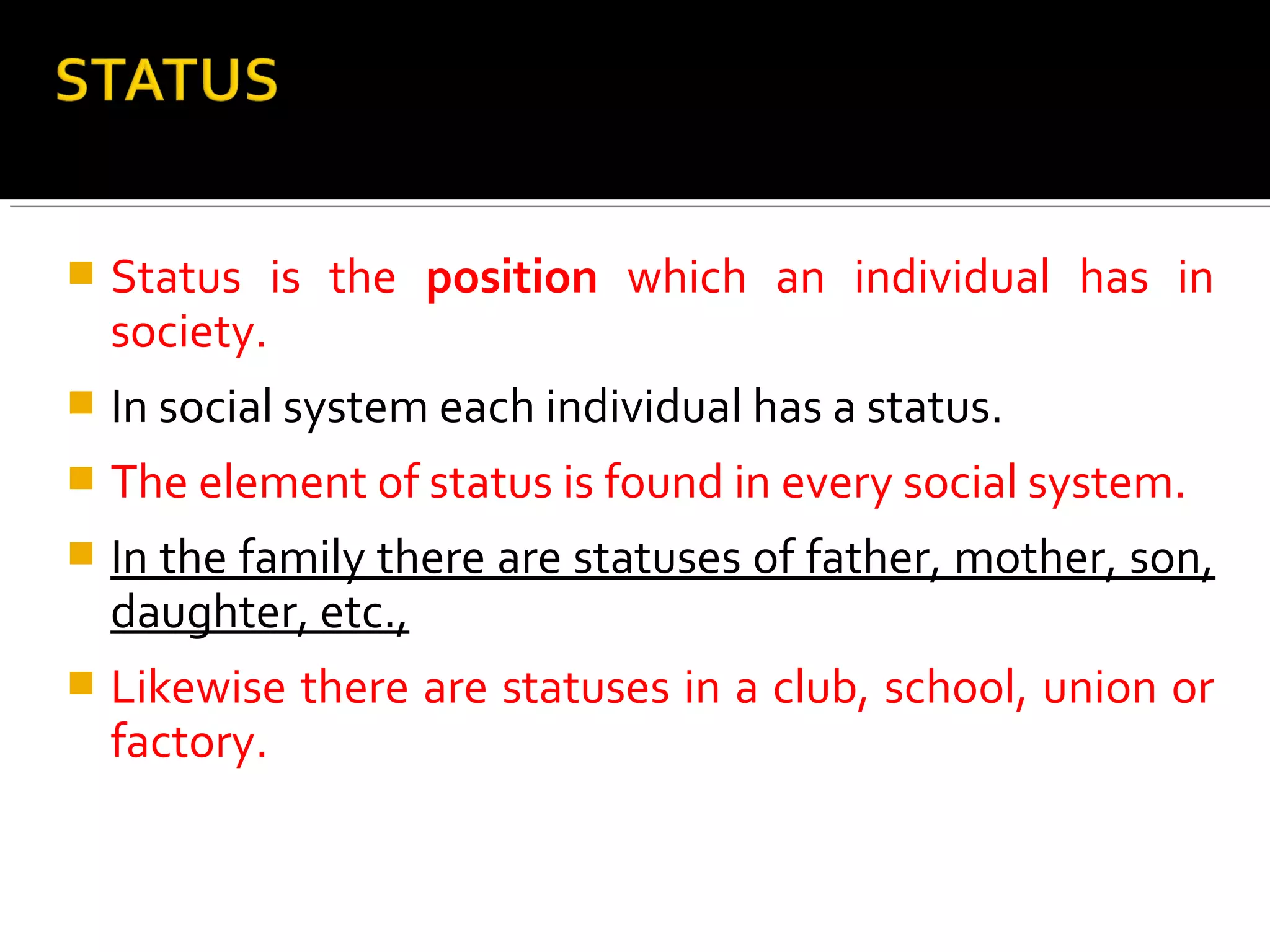 Social organisation and social system | PPT