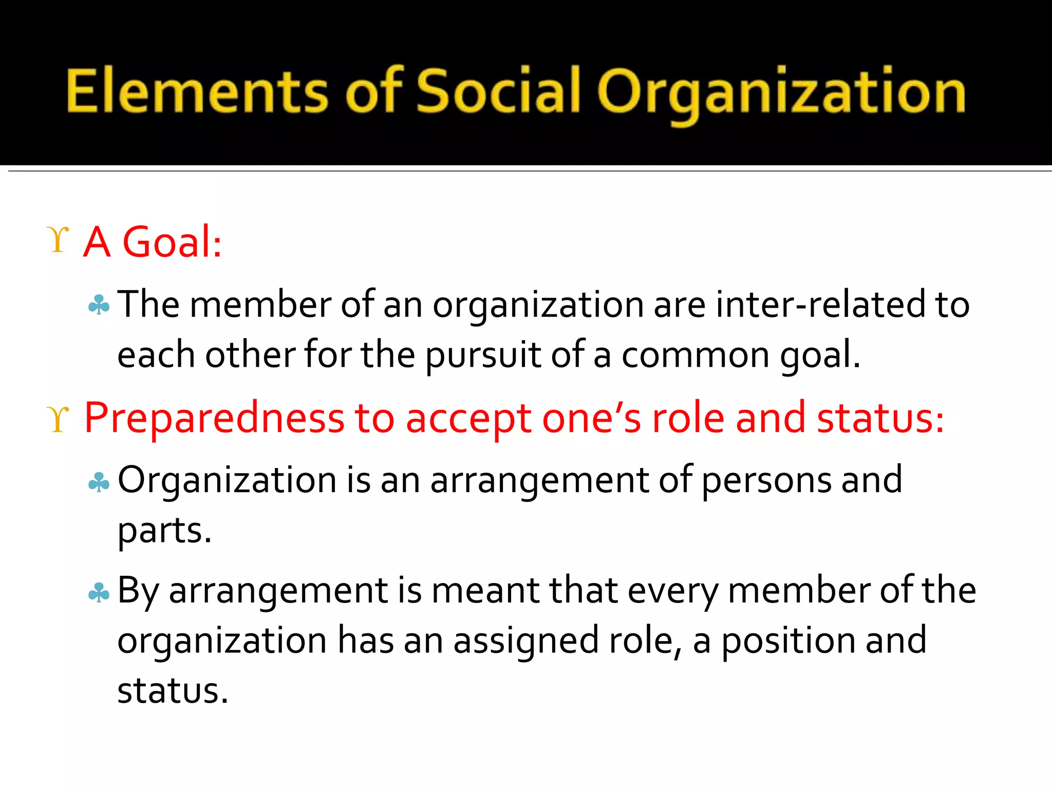 Social Organization and Social system | PPTX