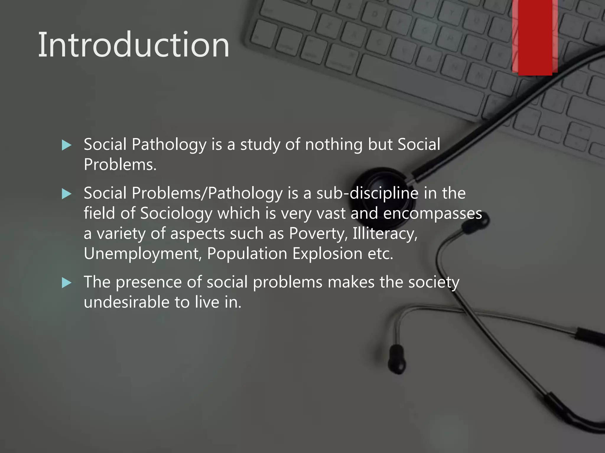 Social Pathology | PPTX