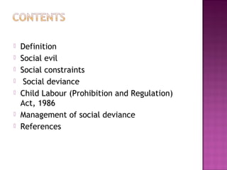 Social pathology seminar | PPT