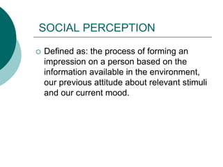 social perception.ppt