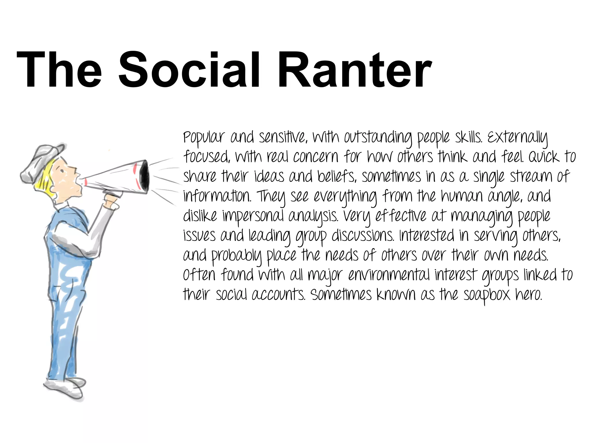 The 10 Social Media Personality Types | PDF | Social Networking | Internet