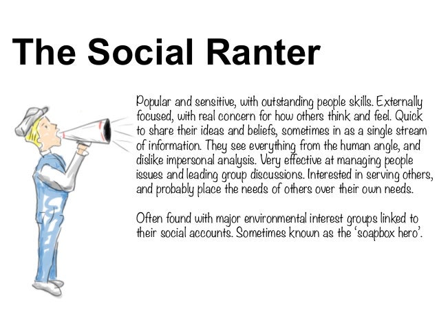 The 10 Social Media Personality Types The 10 Social Media Personality Types