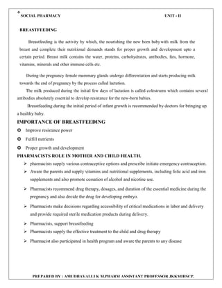 SOCIAL PHARMACY UNIT II NOTES.pdf