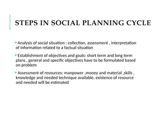 Social planning - PowerPoint Presentation | PPTX