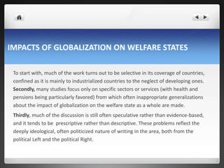 Globalization and Social policy | PPTX