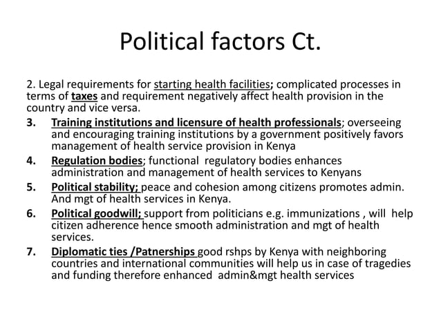 Social, political and economic factors influencing management | PPTX ...