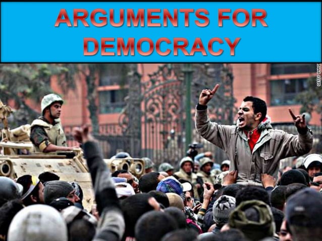 The Arguments For Democracy - Civics | PPTX