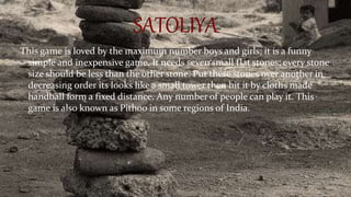 ancient Indian games | PPTX